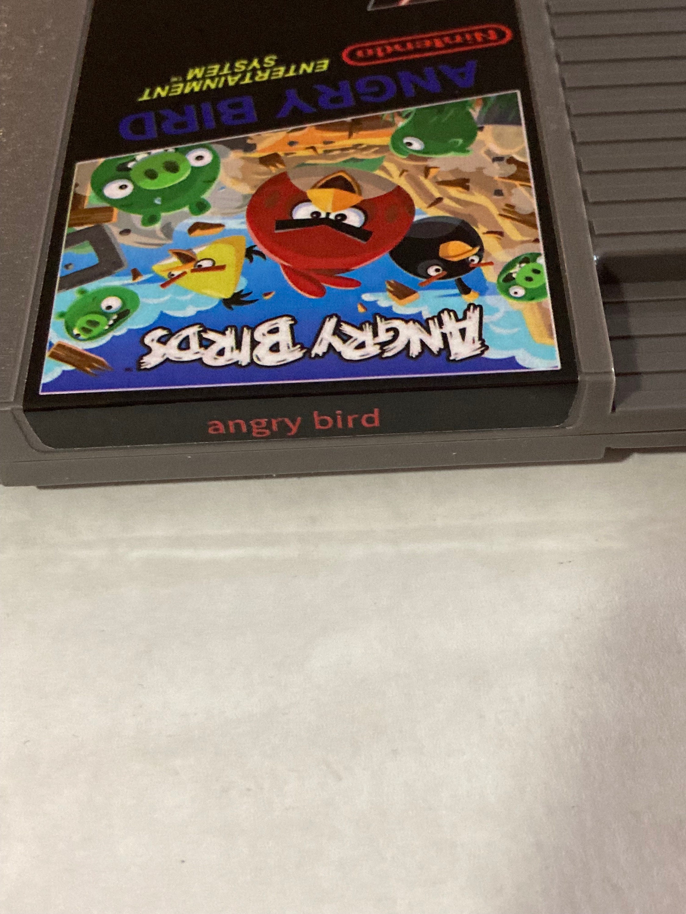 Angry Birds - NES Game Cartridge Homebrew - Etsy