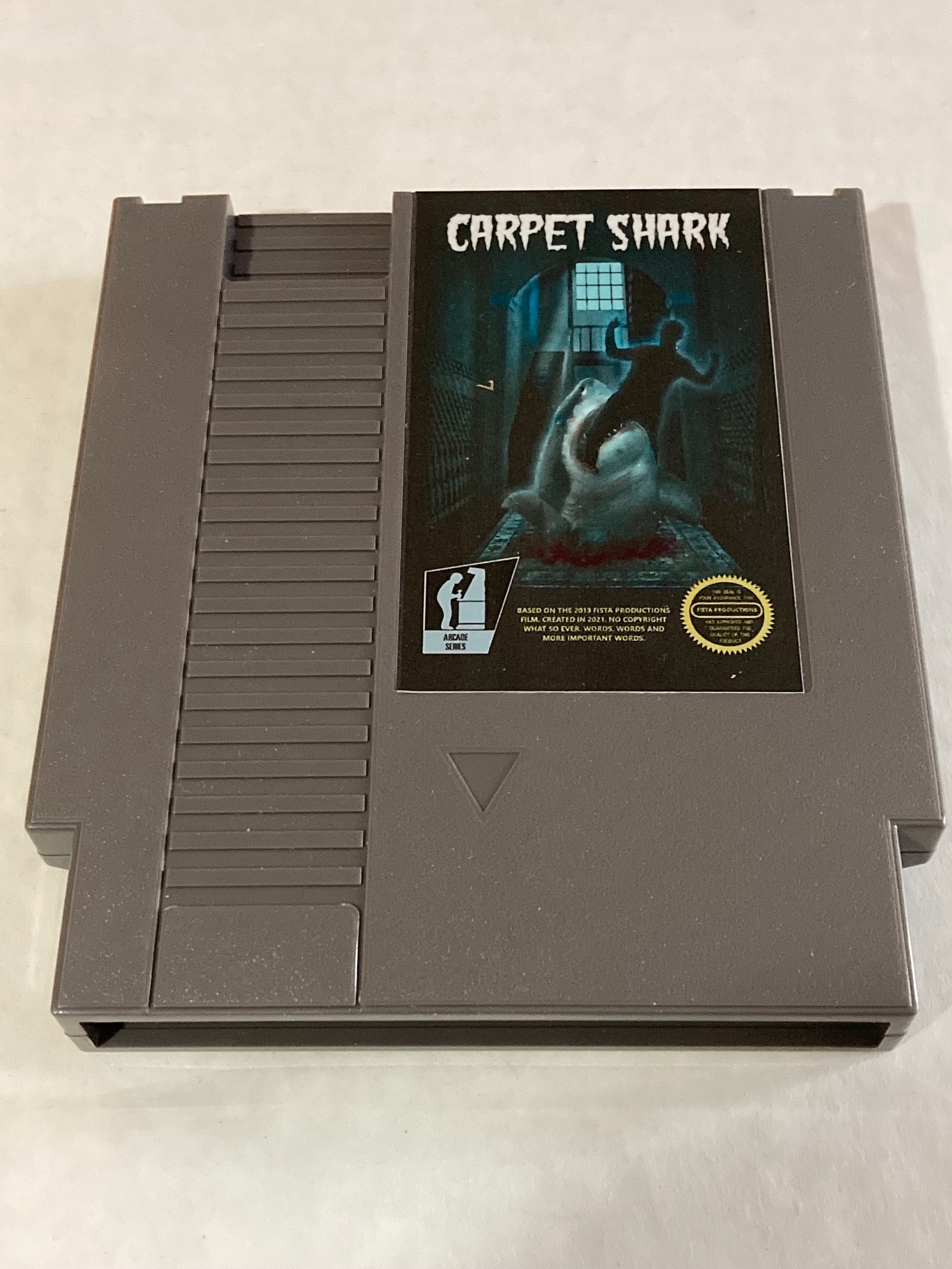Carpet Shark - NES Game Cartridge Homebrew - Etsy