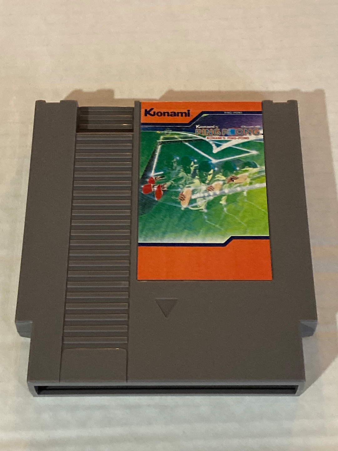 Konami’s Ping Pong - NES Game Cartridge Homebrew - Etsy