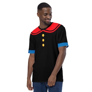 Popeye Costume Shirt - Perfect for Cosplay or Casual Wear - Gift for ...
