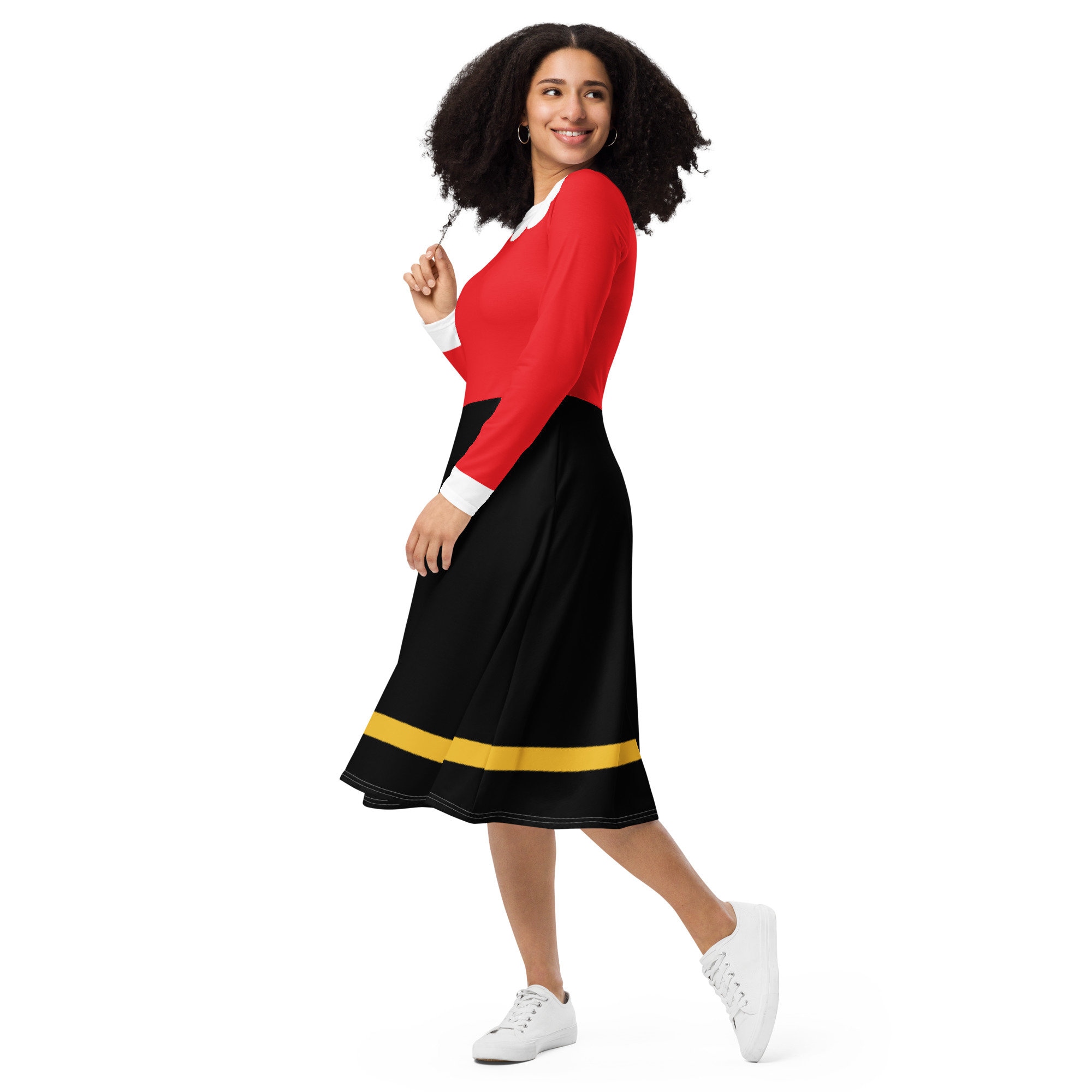 Olive Oyl Costume Iconic Cartoon Inspired Dress Fun Wear for - Etsy