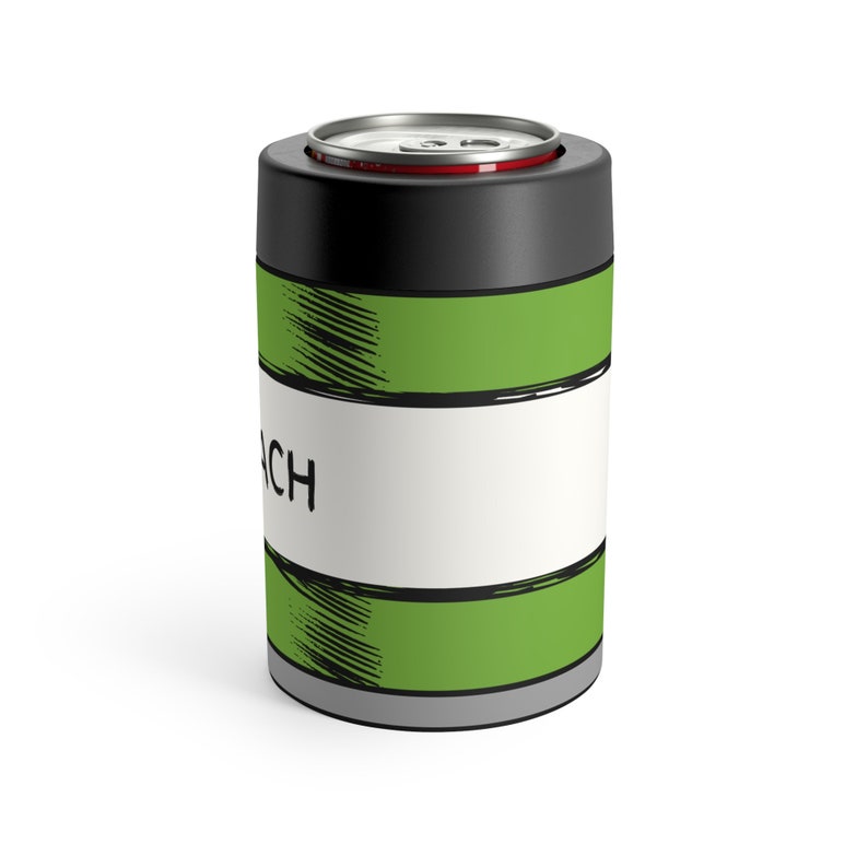 Popeye Spinach Can Holder - Stainless Steel Drink Holder for 12oz Cans ...