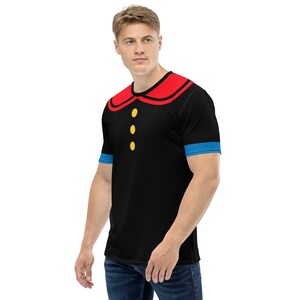 Popeye Costume Shirt - Perfect for Cosplay or Casual Wear - Gift for ...