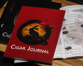 Cigar Engraved A5 Leatherette Journal Notebook Personal - Etsy