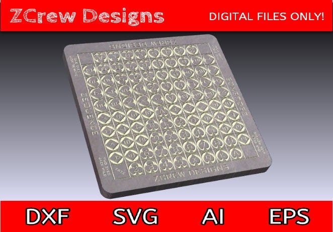 Custom Sequence Game Board cnc/laser/digital File Only - Etsy