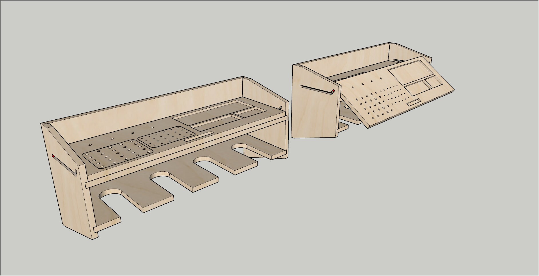 Drill Organizer and Bit Storage Plans / CNC / DXF (digital Files Only ...