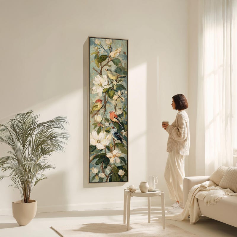 Tall Vertical Paintings - Etsy