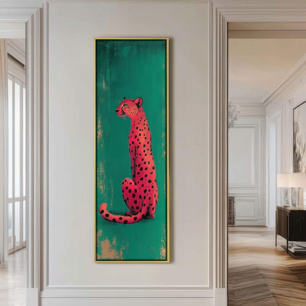 Gold Narrow Wall Art - Etsy UK