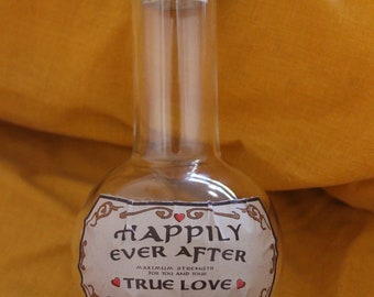 Shrek Inspired Happily Ever After Potion Bottle Tumbler, Glow in the ...