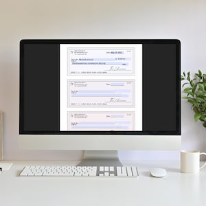 Printable Manifestation Check Templates: Law of Attraction (editable ...