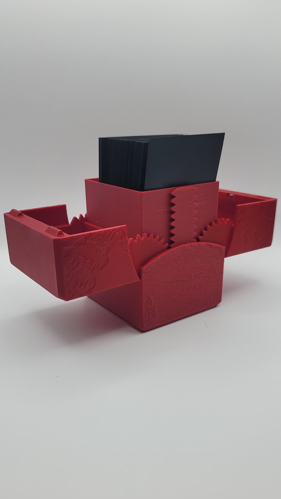 MTG Themed Deck Box - MTG Card Holder - 100 Double Sleeved Card Box ...