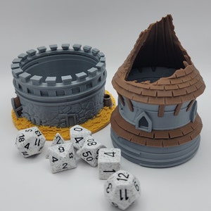 Dungeon Master Dice Box - Game Master Dice Holder - Etsy