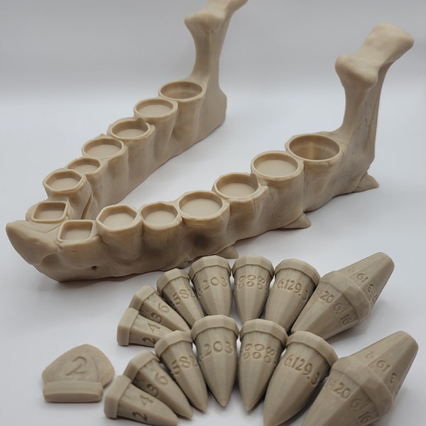 Teeth Dnd Dice - Etsy