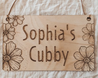 Wood Cubby House Sign - Etsy