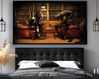 Alien Predator Chess - Etsy