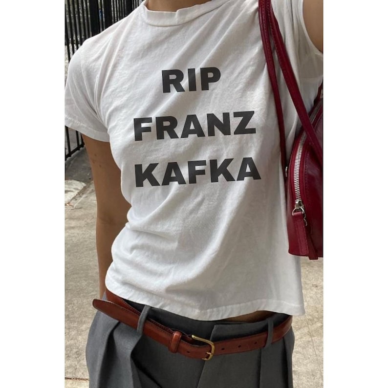 RIP FRANZ KAFKA Baby Tee | 100% Cotton Shirt | Sustainably Made - Etsy