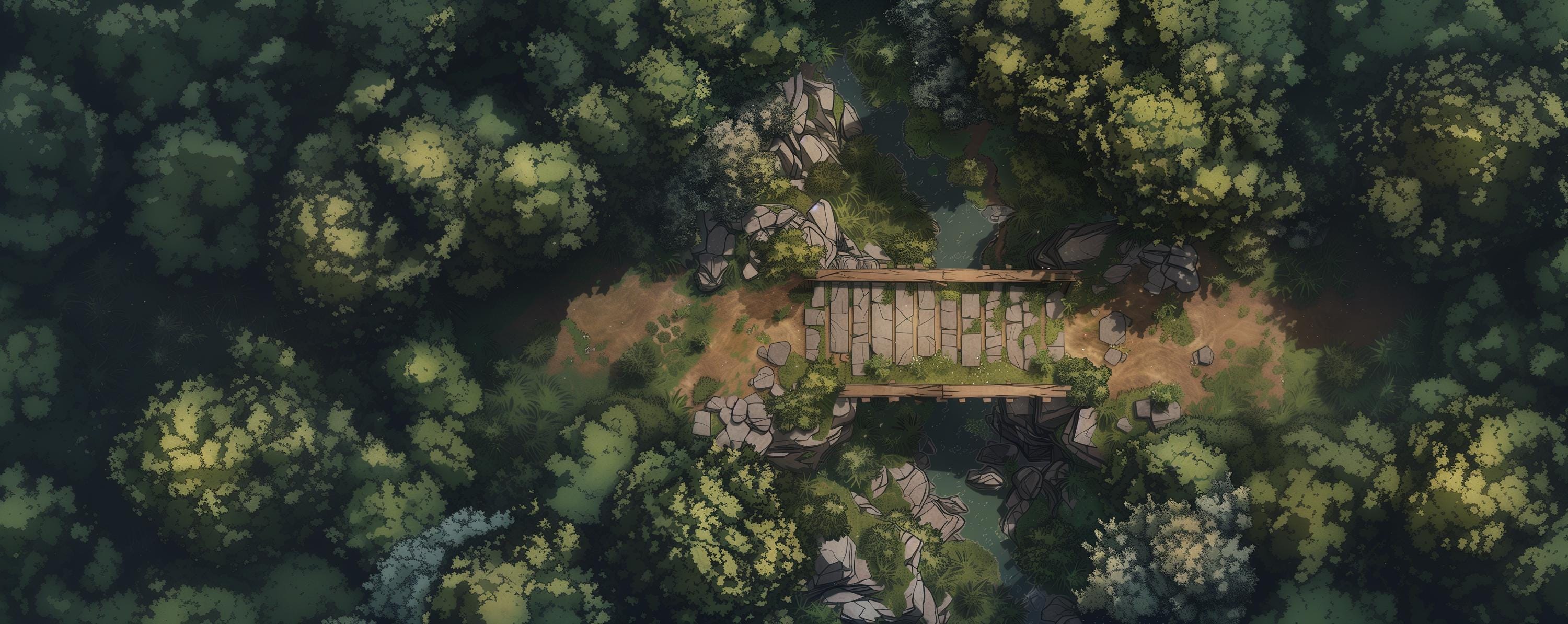 10 Dark Forest Map Dnd 5e, Roll20 Battlemap Dungeons and Dragons, Dd ...