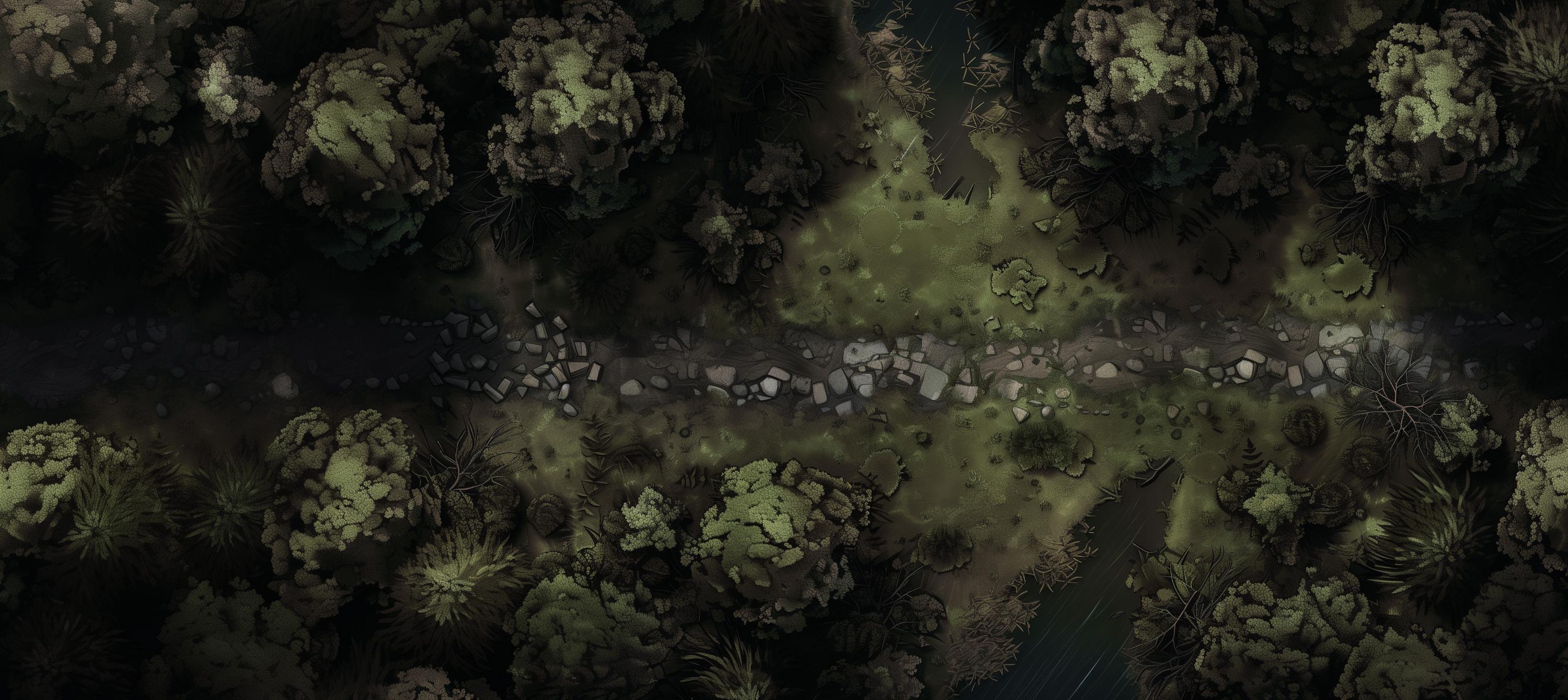 10 Dark Forest Map Dnd 5e, Roll20 Battlemap Dungeons and Dragons, Dd ...