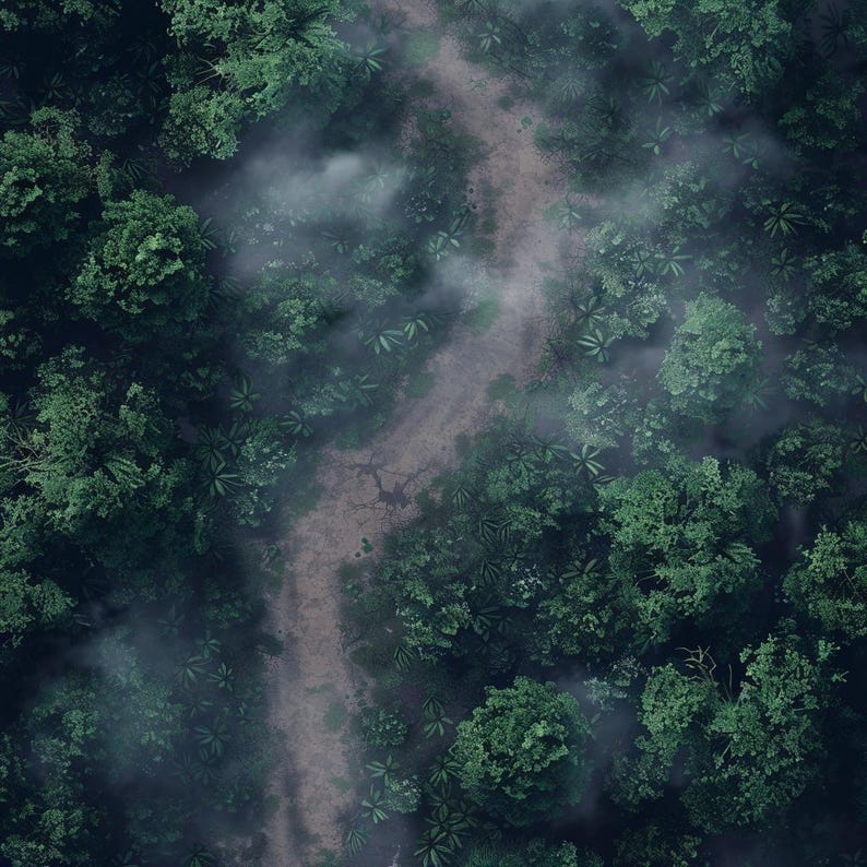 10 Dark Forest Map Dnd 5e, Roll20 Battlemap Dungeons and Dragons, Dd ...