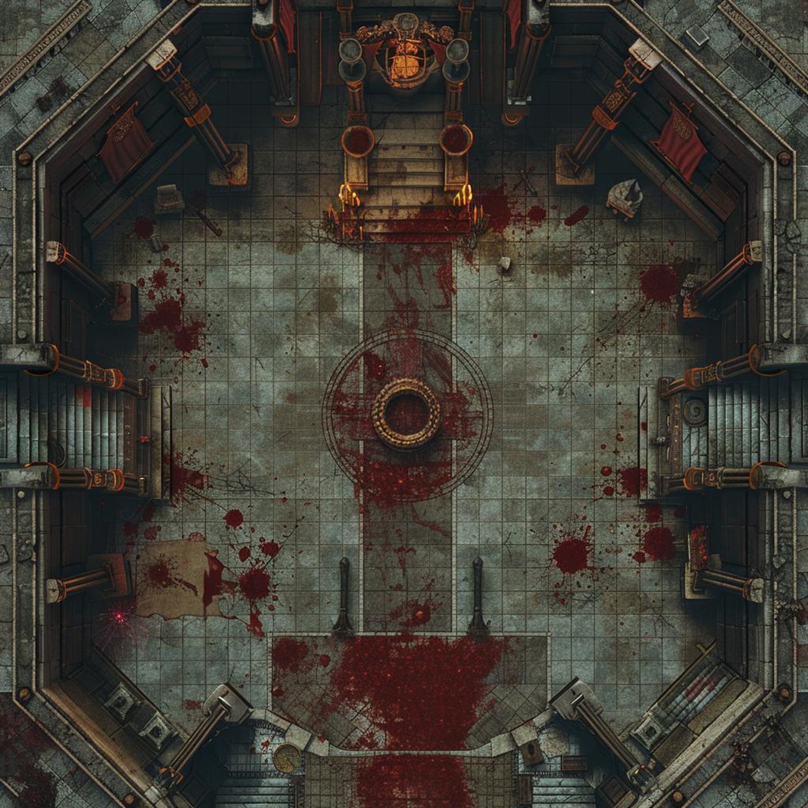20+ Dungeons & Dragons Battle Maps, Dungeon Battlemap, Underground Lair ...