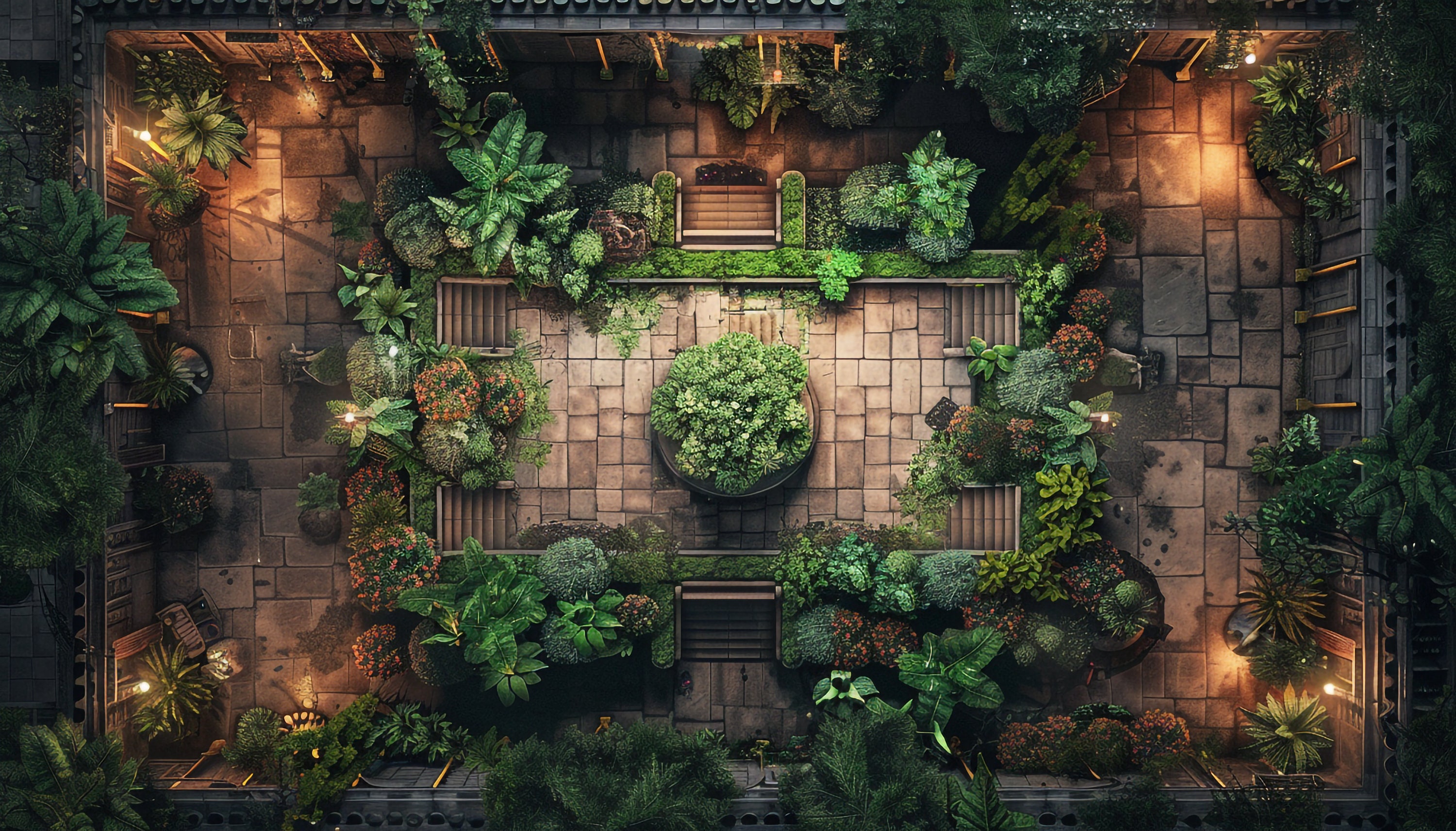 40 Modern Dnd Battlemap Batman Cthulhu for Tabletop ATV RPG Night ...