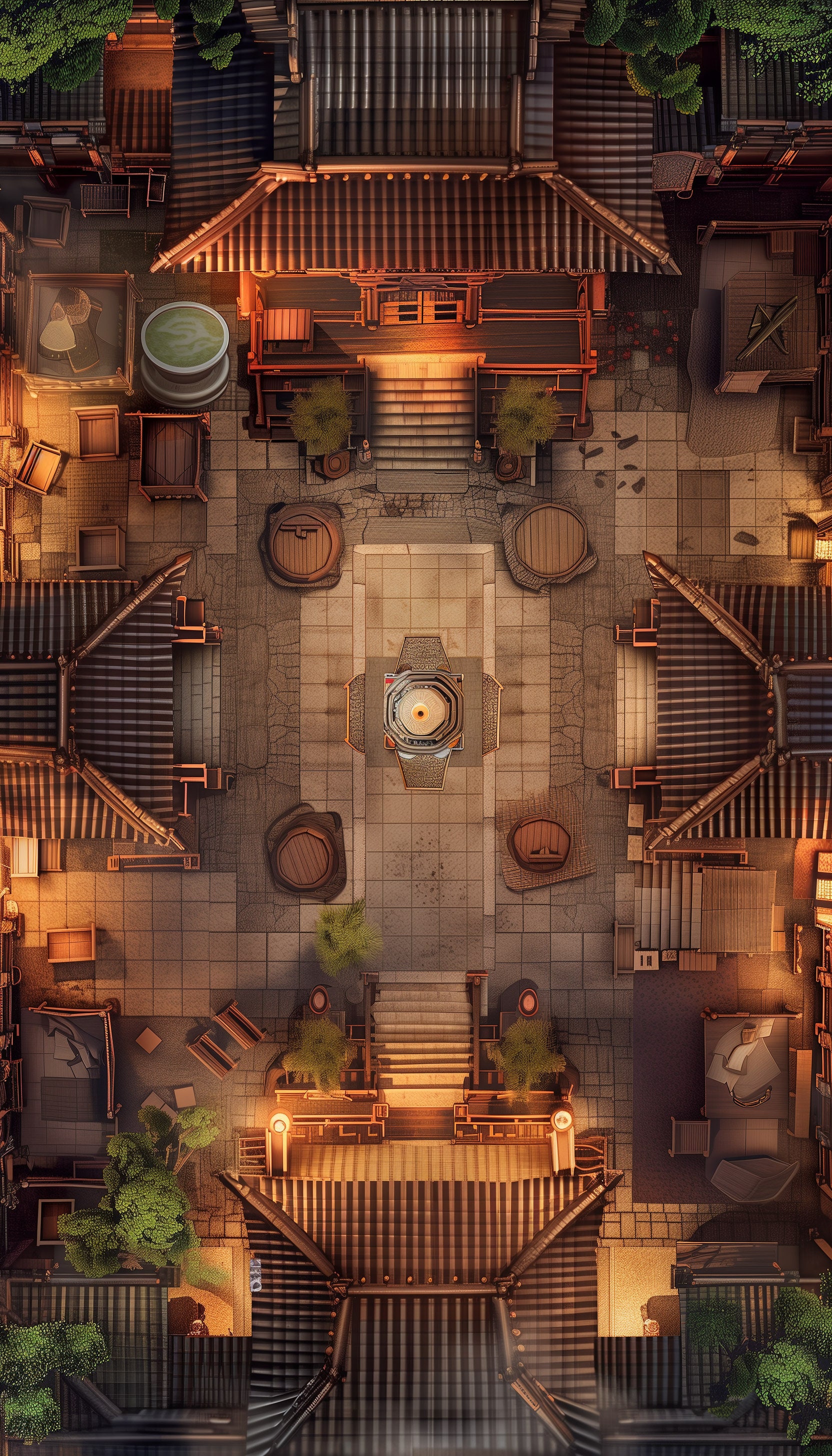 10 Japanese Dnd Maps | Asian Adventures Battlemap | Campaign Module ...