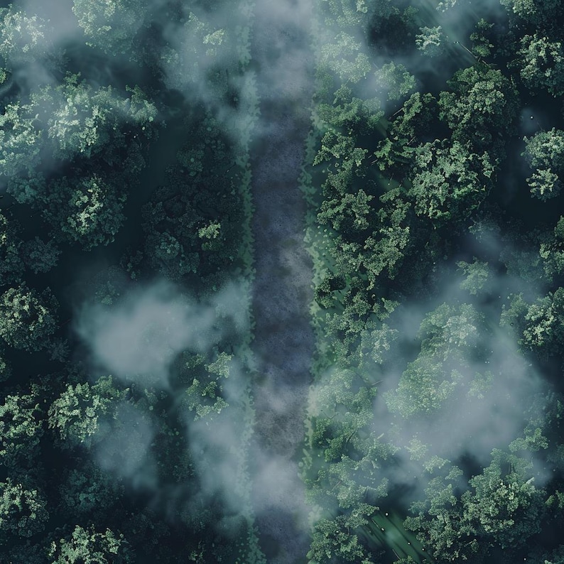 10 Dark Forest Map Dnd 5e, Roll20 Battlemap Dungeons and Dragons, Dd ...