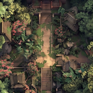 10 Japanese Dnd Maps | Asian Adventures Battlemap | Campaign Module | Rokugan, L5r, Legends of ...