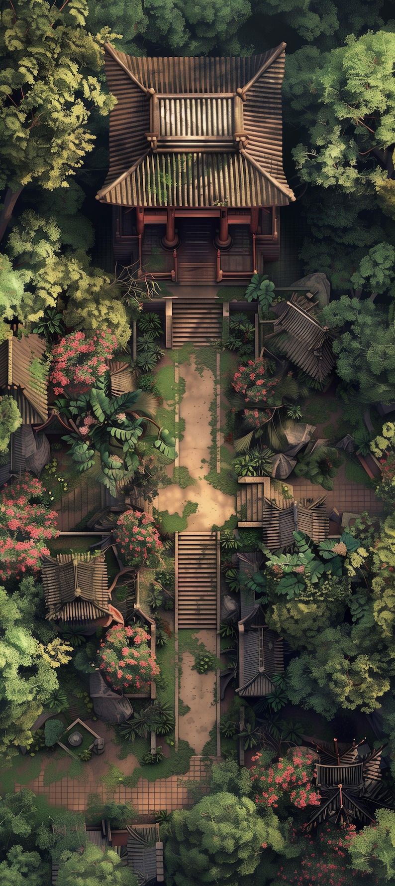 10 Japanese Dnd Maps | Asian Adventures Battlemap | Campaign Module | Rokugan, L5r, Legends of ...