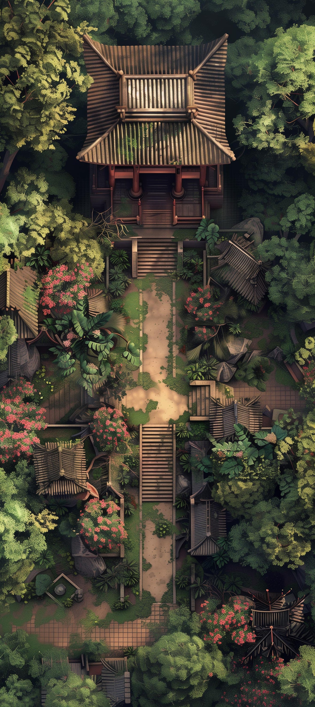 10 Japanese Dnd Maps | Asian Adventures Battlemap | Campaign Module | Rokugan, L5r, Legends of ...