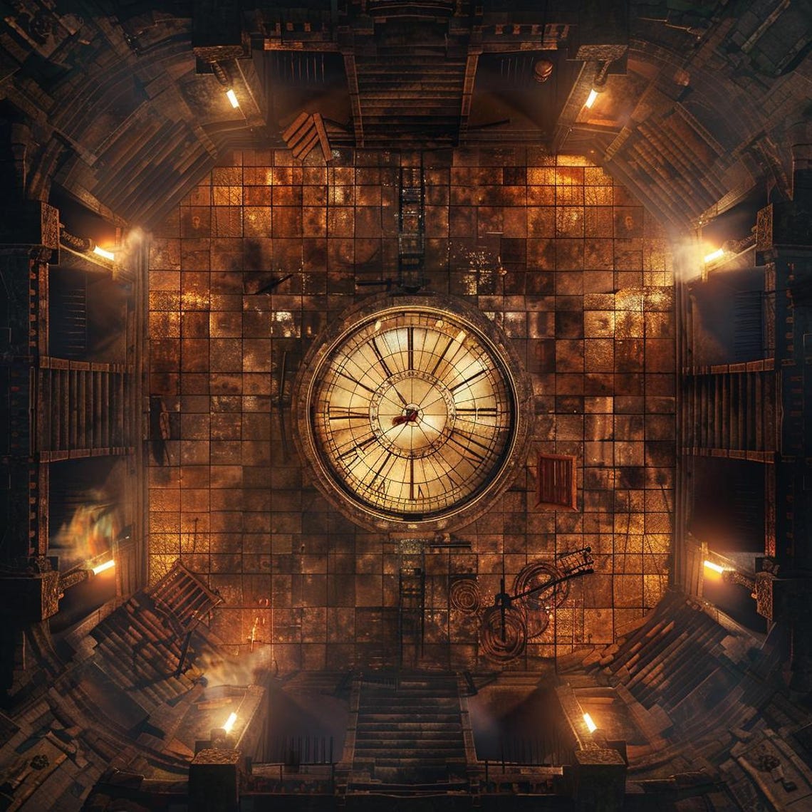 40 Modern Dnd Noir Battle Map | Cthulhu for Tabletop VTT RPG Night ...