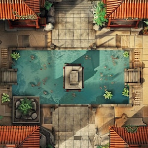 10+ Indoor Feudal Japan Battlemaps, Indoor Samurai Map, Rpg Feudal ...