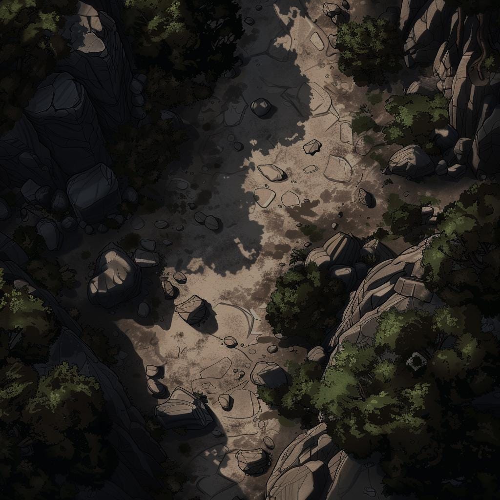 10 Dark Forest Map Dnd 5e, Roll20 Battlemap Dungeons and Dragons, Dd ...