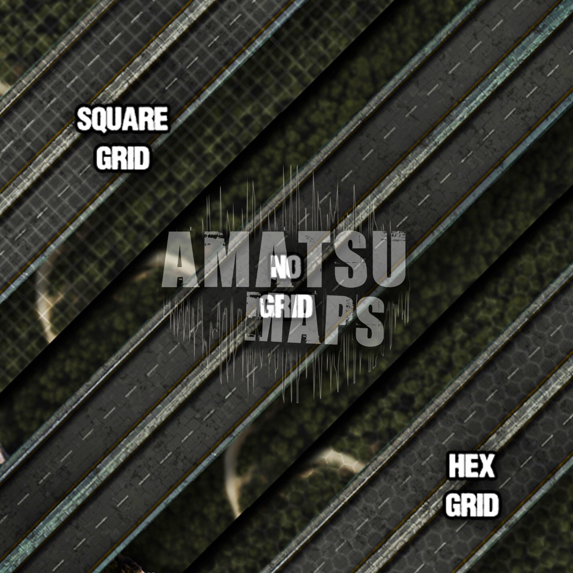 12 Modern Roads Bridges Battle Maps for Virtual Tabletop Games ...