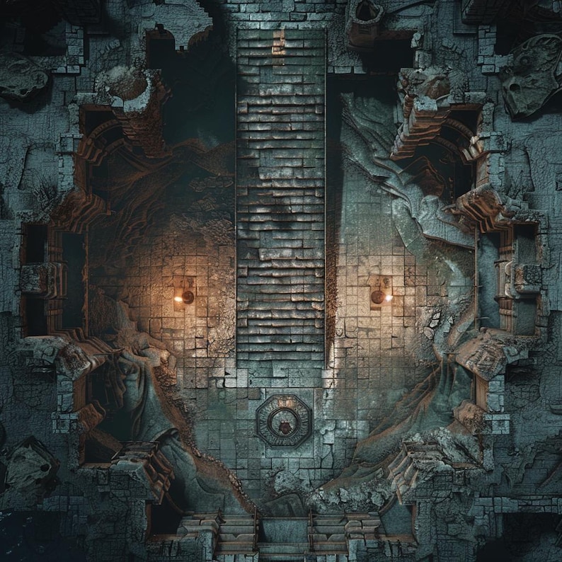 20+ Dungeons & Dragons Battle Maps, Dungeon Battlemap, Underground Lair ...