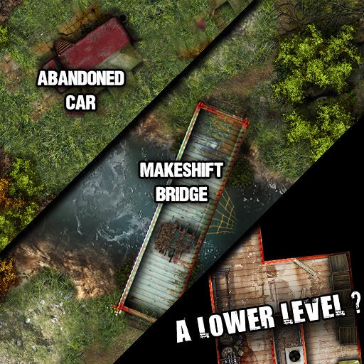 10+ Post-apocalyptic RPG Maps | Modern Dnd Random Encounters Battlemaps ...