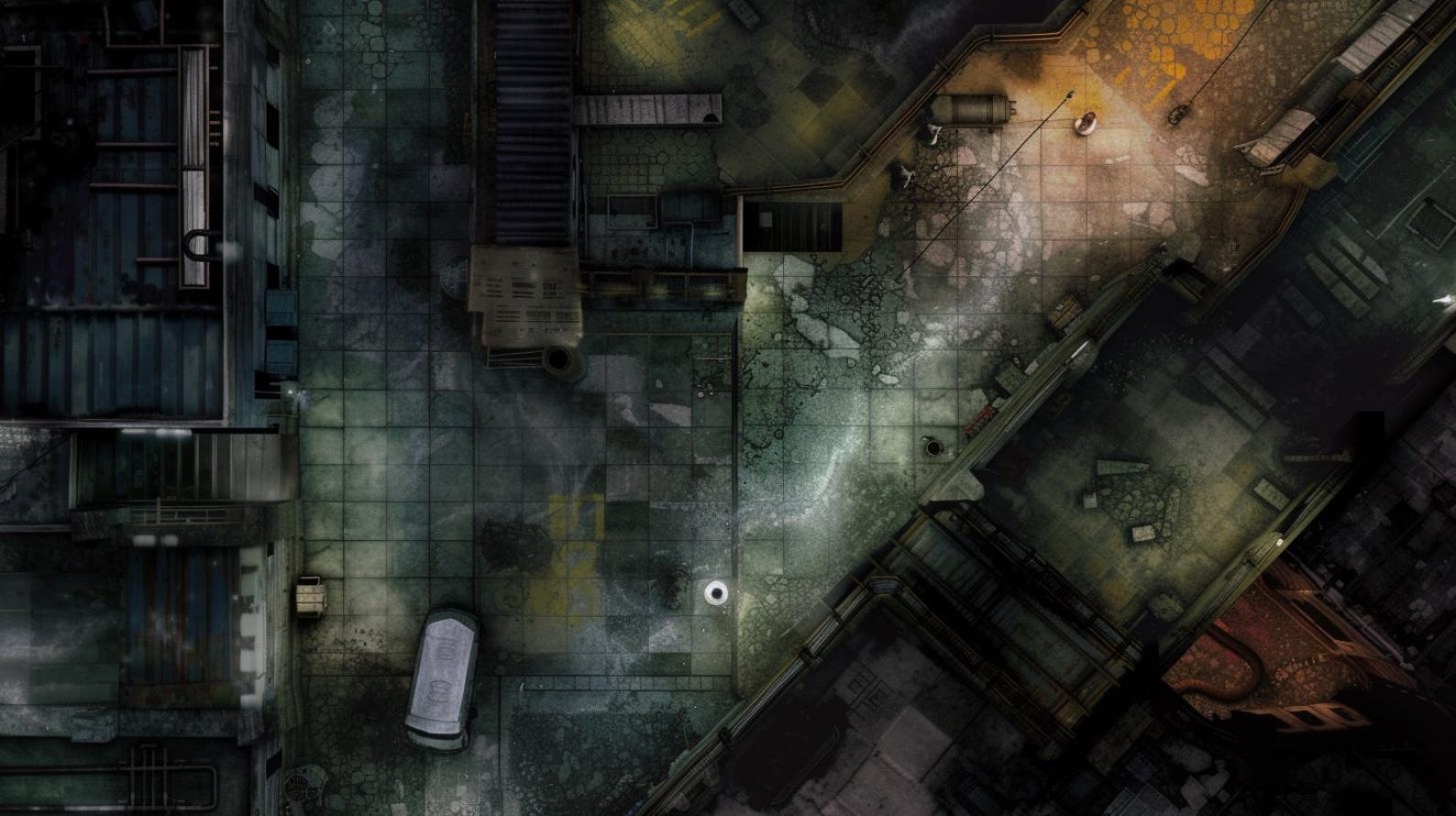 40 Modern Dnd Noir Battle Map | Cthulhu for Tabletop VTT RPG Night ...