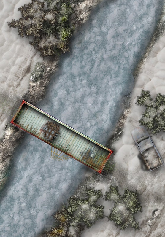 10 Post-apocalyptic RPG Maps Modern Dnd Random Encounters Battlemaps ...