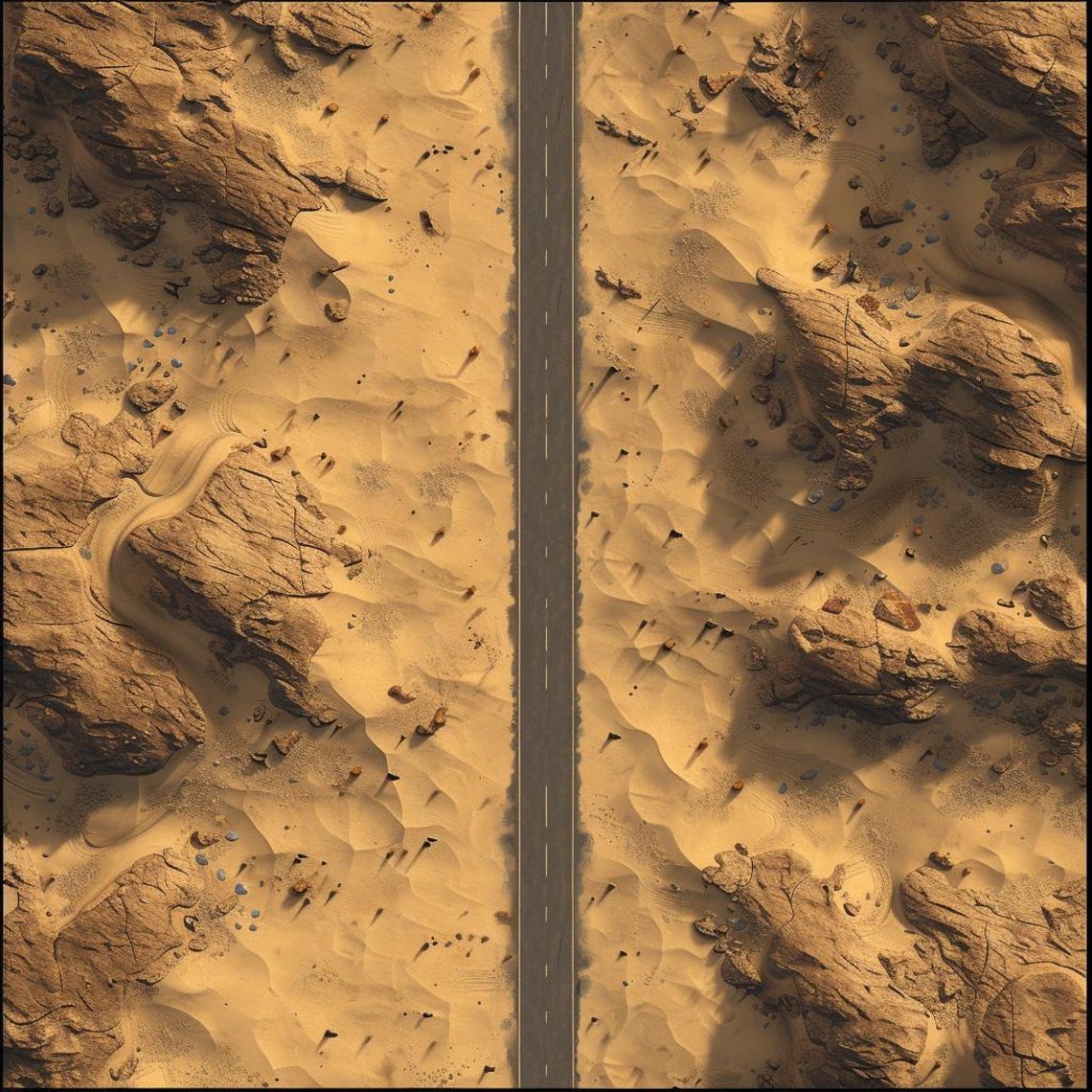 30+ Wasteland Battle Maps, Post-apocalyptic Rpg Desert Map, Ruined City ...