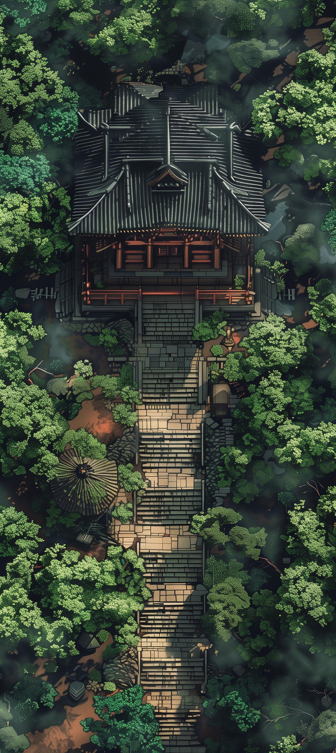 10 Japanese Dnd Maps | Asian Adventures Battlemap | Campaign Module | Rokugan, L5r, Legends of ...