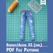 Sewing PDF Patterns "kigurumi" for Azone/blythe/obitsu With Step-by ...