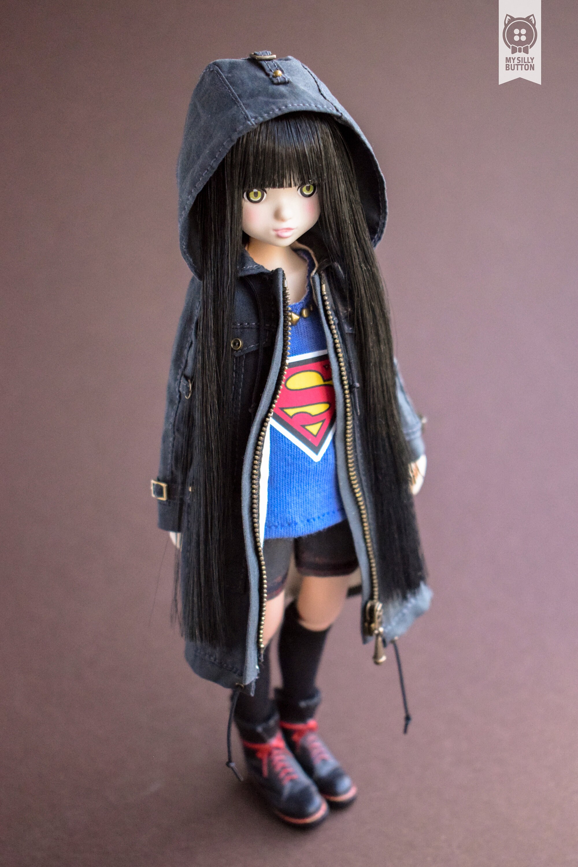 Sewing Pdf Patterns "parka Coat" Azonexs/ruruko/obitsu22 With Step-by ...