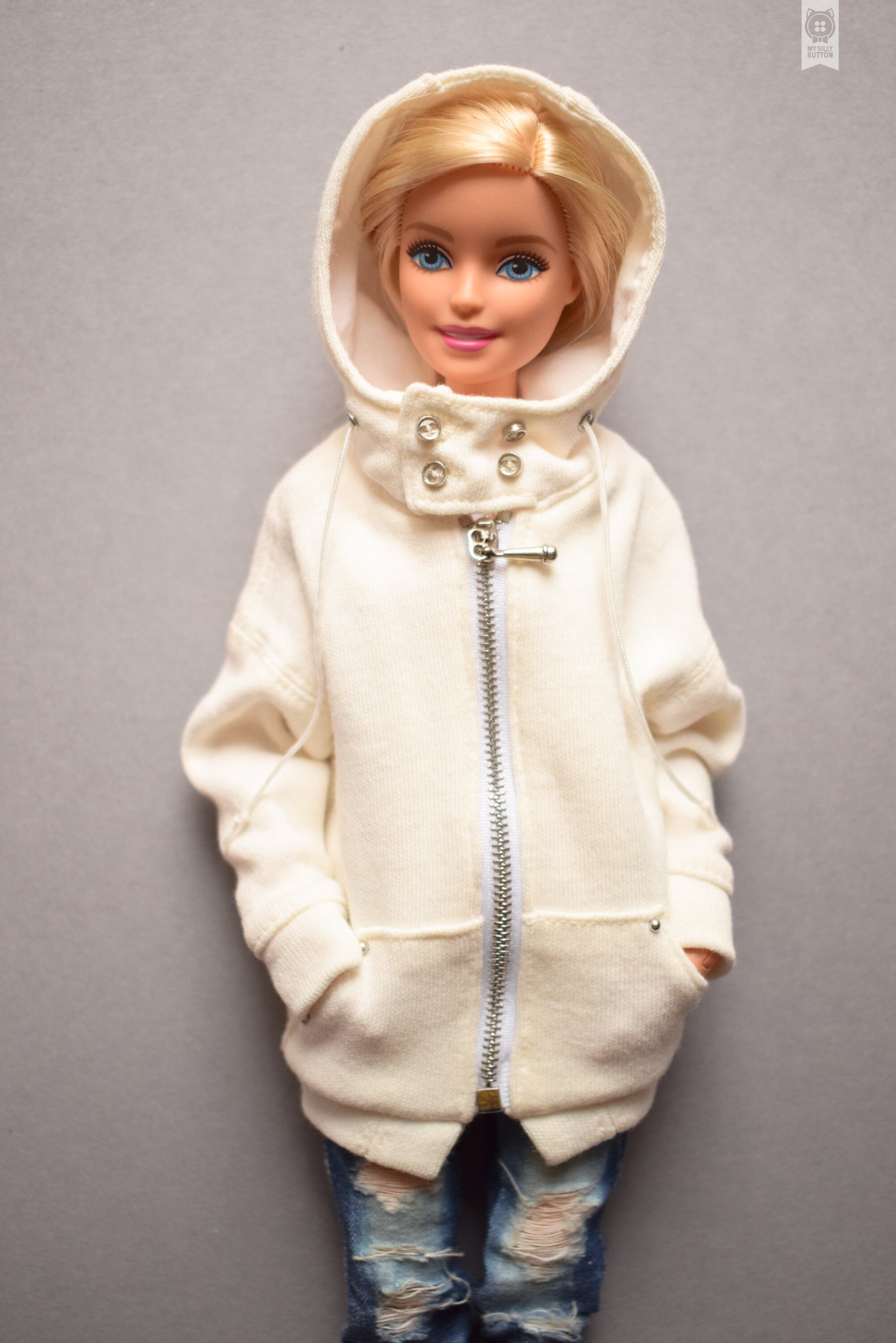 Sewing PDF Patterns Hoodies Set for Barbie With Step-by-step Photo ...