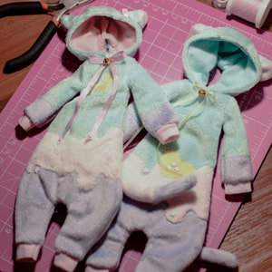 Sewing PDF Patterns "kigurumi" for Azone/blythe/obitsu With Step-by ...