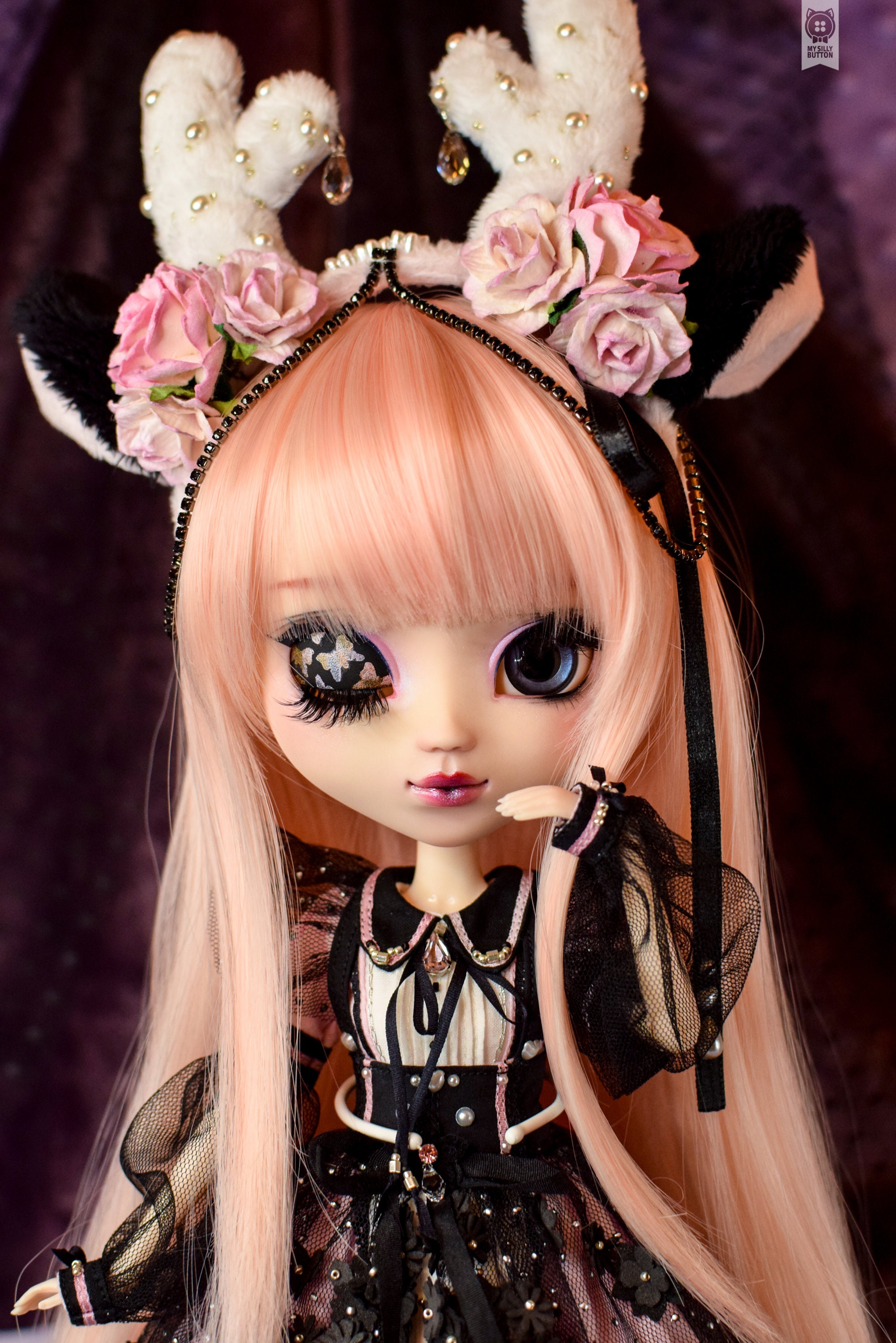 Sewing Pdf Patterns Dark Molly Set For Pullip With Step By Step Photo