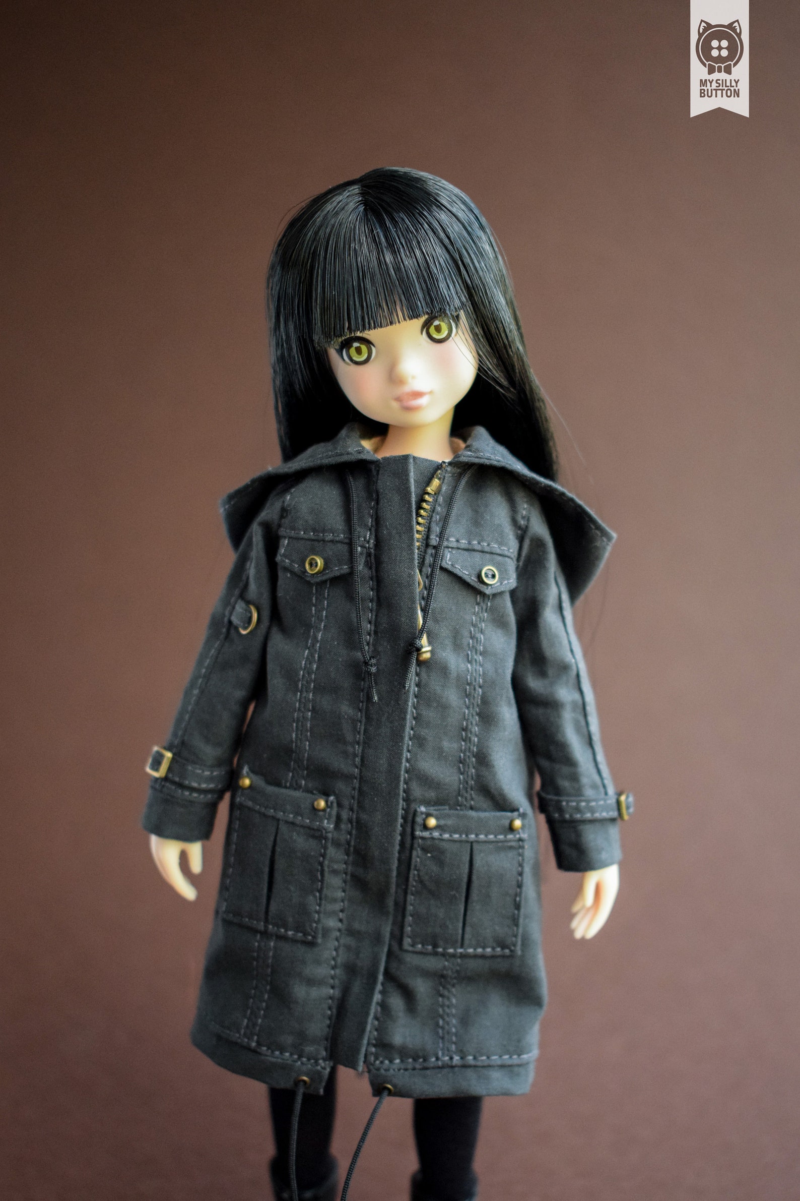 Sewing Pdf Patterns "parka Coat" Azonexs/ruruko/obitsu22 With Step-by ...