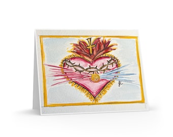 Jesus Sacred Heart Divine Mercy Christian Roman Catholic Print Poster ...