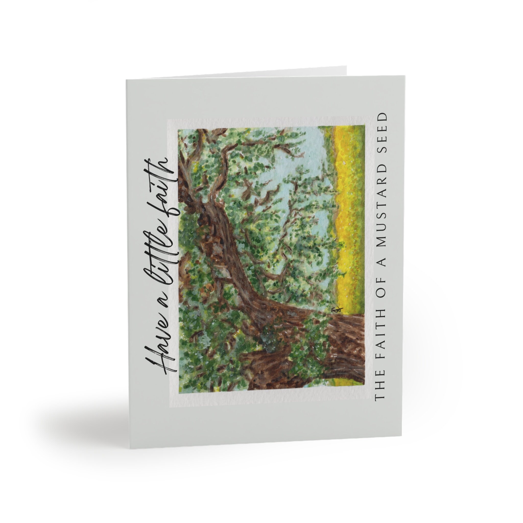 Mustard Seed Greeting Cards 8, 16, and 24 Pcs - Etsy