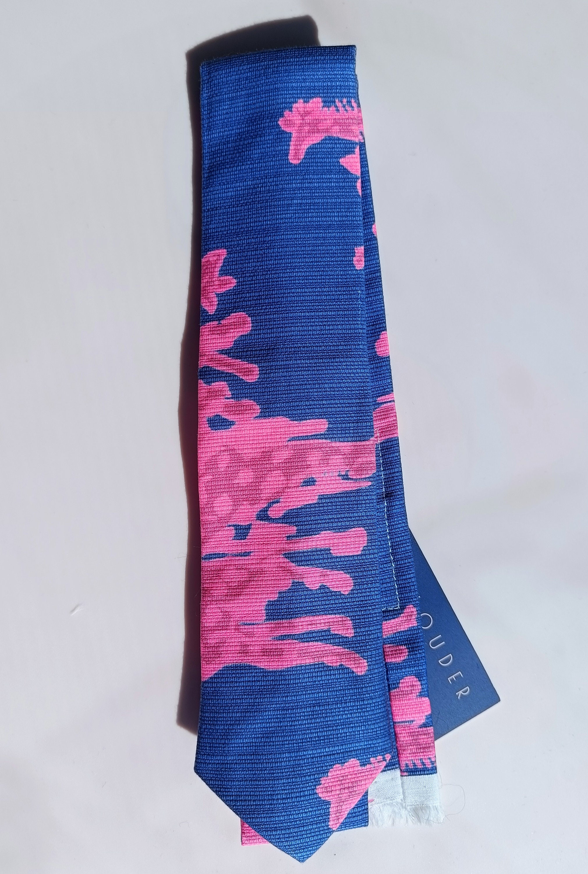 Blue and Bright Pink Tie Men's Ties-woman Wedding Ties - Etsy