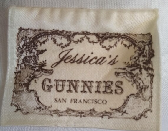 1970s Jessica McClintock Gunnies Renaissance Style Bl… - Gem